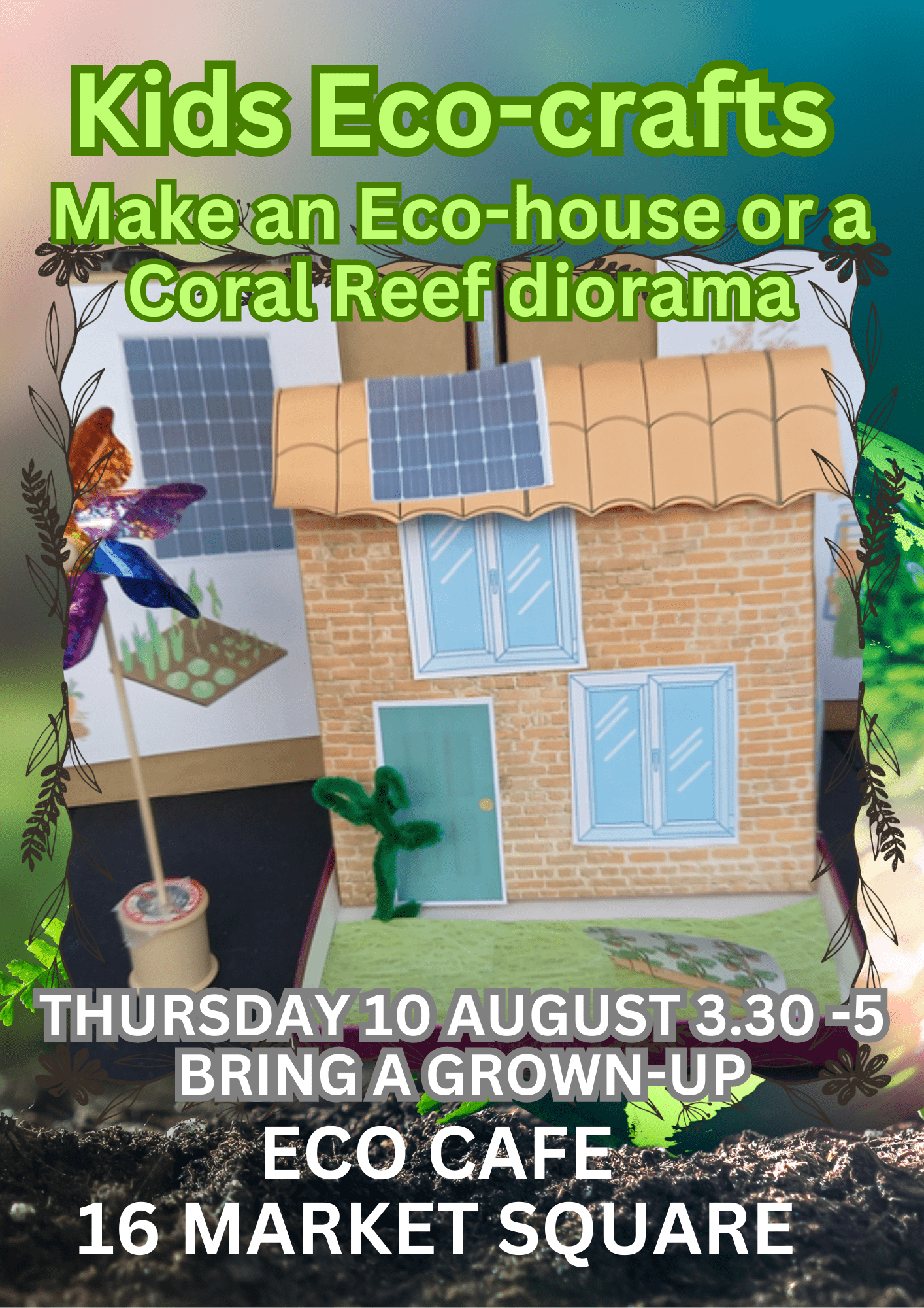 ECO-CAFE: KIDS ECO-CRAFTS: make an eco-house or a coral reef diorama ...